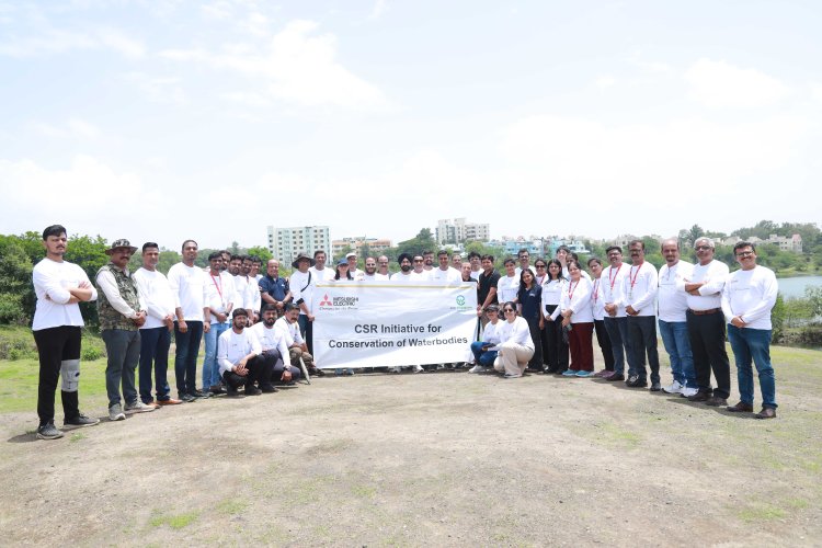 Mitsubishi Electric India Drives Lake Conservation and Climate ...