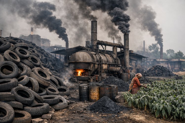 Toxic Tyres: How Imported Waste Is Fueling Pollution in India ...